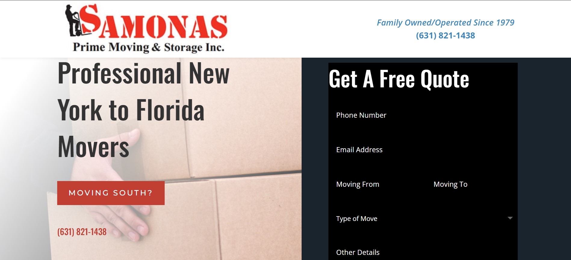 Top 10 Moving Company Landing Page Examples 2024